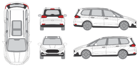 Ford Galaxy 2021 - Vehicle Templates Unleashed