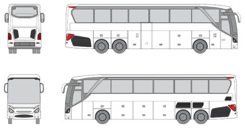 Setra S 516 HD 2017 - Vehicle Templates Unleashed