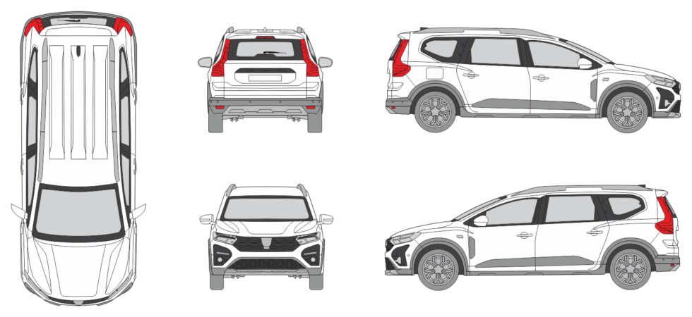Dacia Jogger 2022 - Vehicle Templates Unleashed