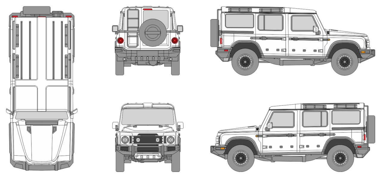 Ineos Grenadier 2023 - Vehicle Templates Unleashed