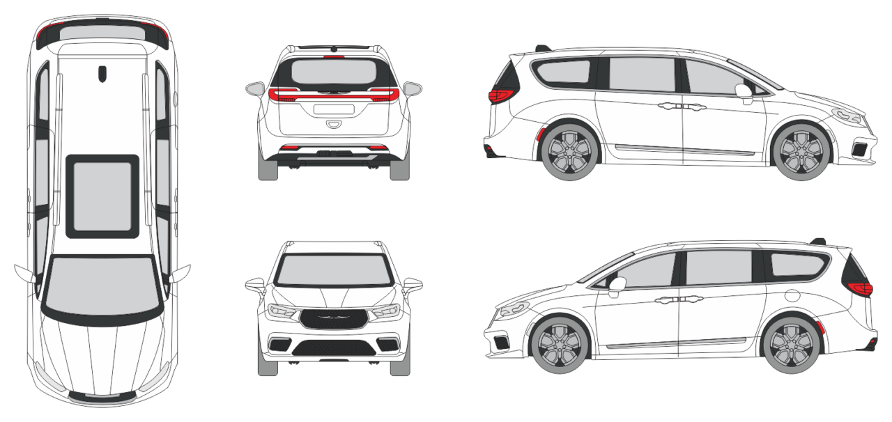 Chrysler Pacifica 2021 - Vehicle Templates Unleashed
