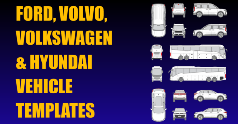 Ford, Volvo, Volkswagen and Hyundai Vehicle Templates Added - Vehicle ...