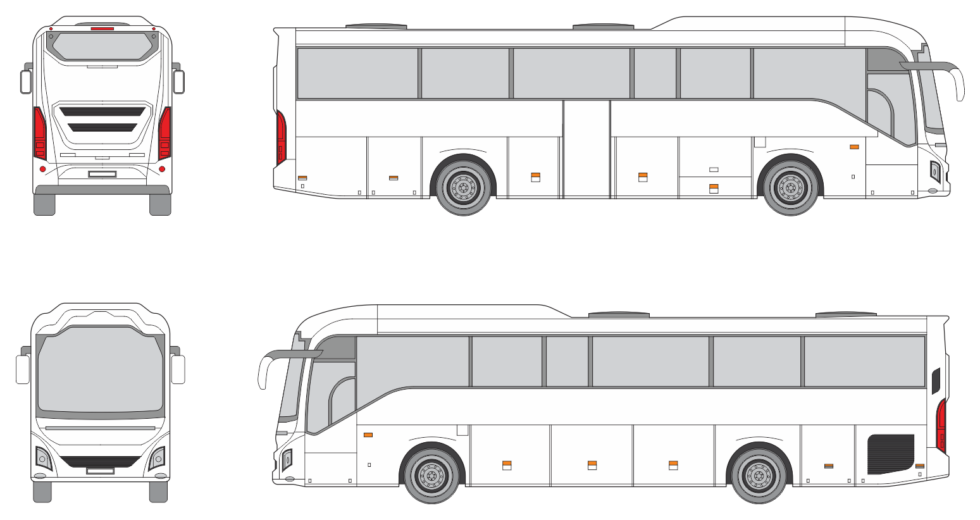 Volvo 9700 2018 - Vehicle Templates Unleashed