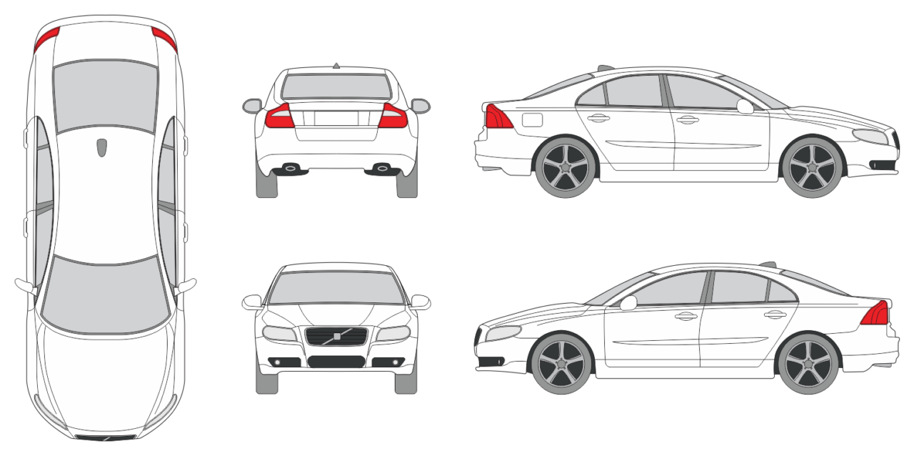 Volvo S80 2007 - Vehicle Templates Unleashed