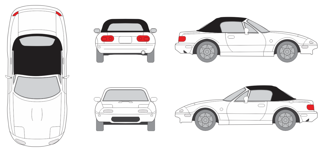 Mazda MX 5 1990 - Vehicle Templates Unleashed