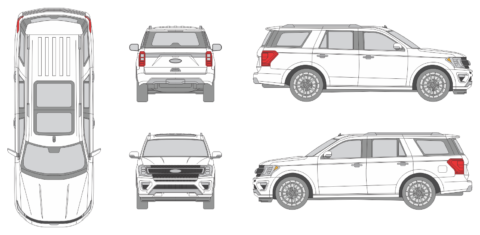 Ford Expedition Max 2017 - Vehicle Templates Unleashed