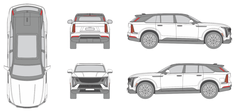 Cadillac Escalade IQ 2024 - Vehicle Templates Unleashed