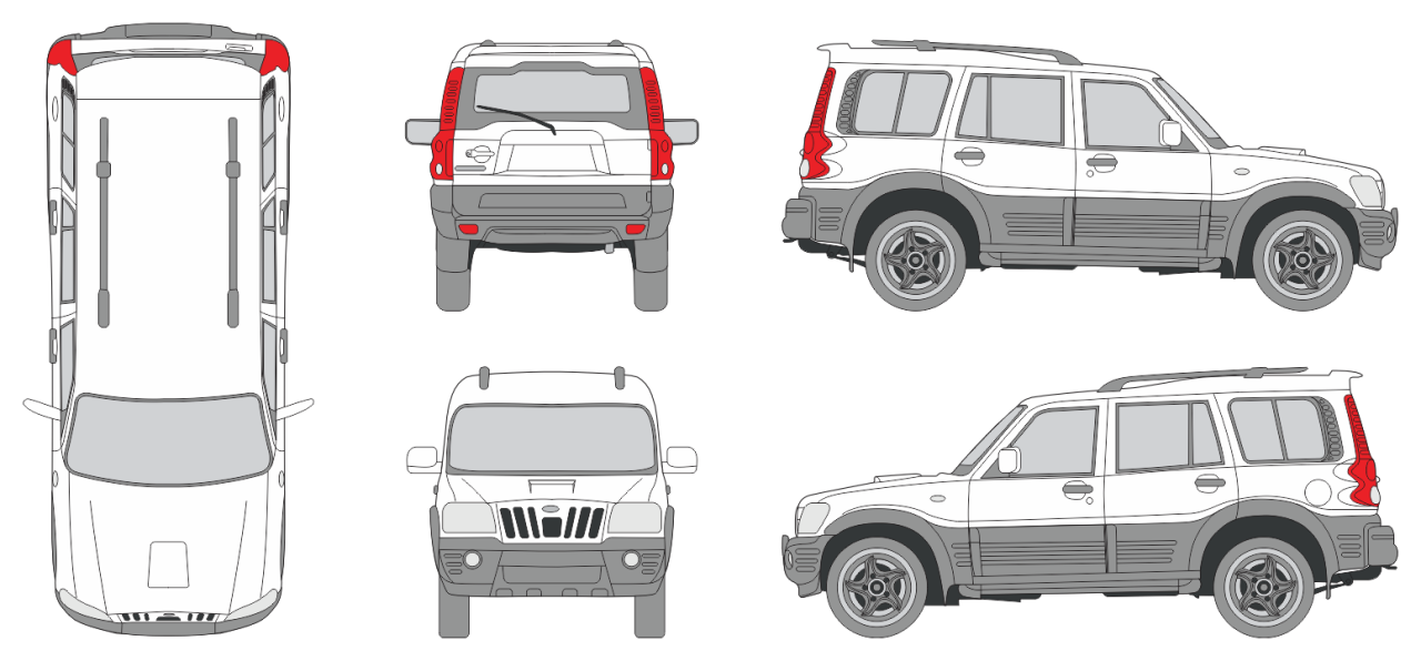 Mahindra Scorpio 2002 - Vehicle Templates Unleashed