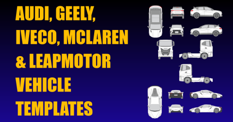 Audi, Geely, Iveco, McLaren and Leapmotor Vehicle Templates Added ...