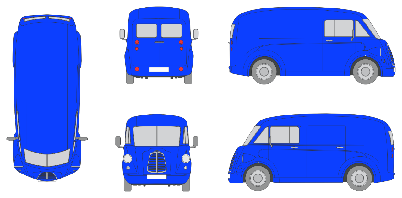Morris Commercial JE 2025 - Vehicle Templates Unleashed