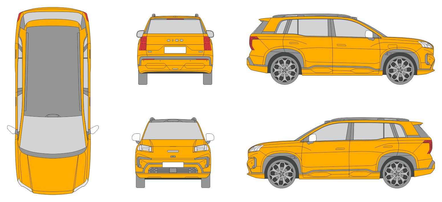 Aion V 2024 - Vehicle Templates Unleashed