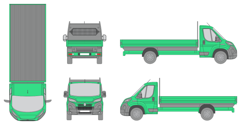 Seven Citroen Relay 2024 Vehicle Templates Added - Vehicle Templates ...
