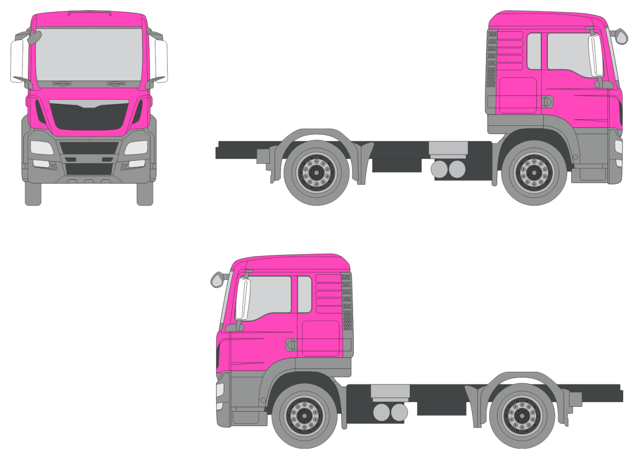 Man TGS 2007 L Cab - Vehicle Templates Unleashed