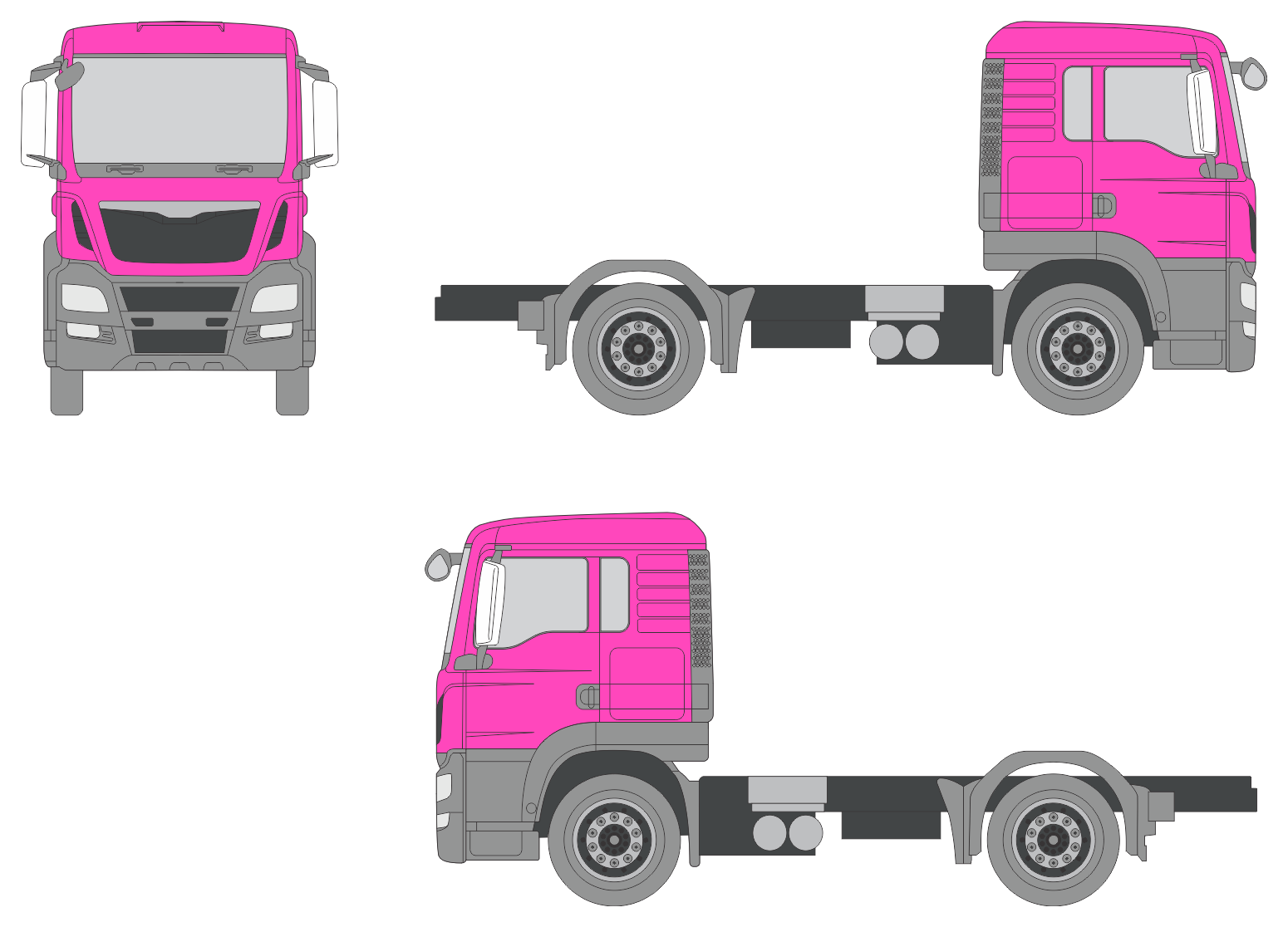 Man TGS 2007 L Cab - Vehicle Templates Unleashed