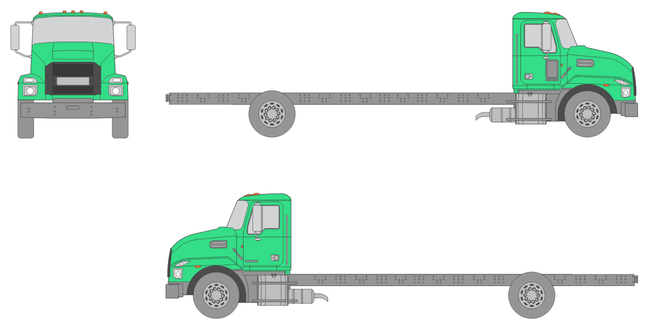 Mack MD 2020 10414mm - Vehicle Templates Unleashed