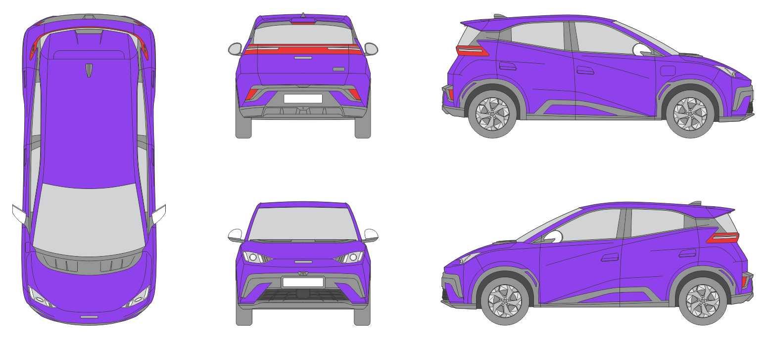 Byd Atto 1 2025 - Vehicle Templates Unleashed