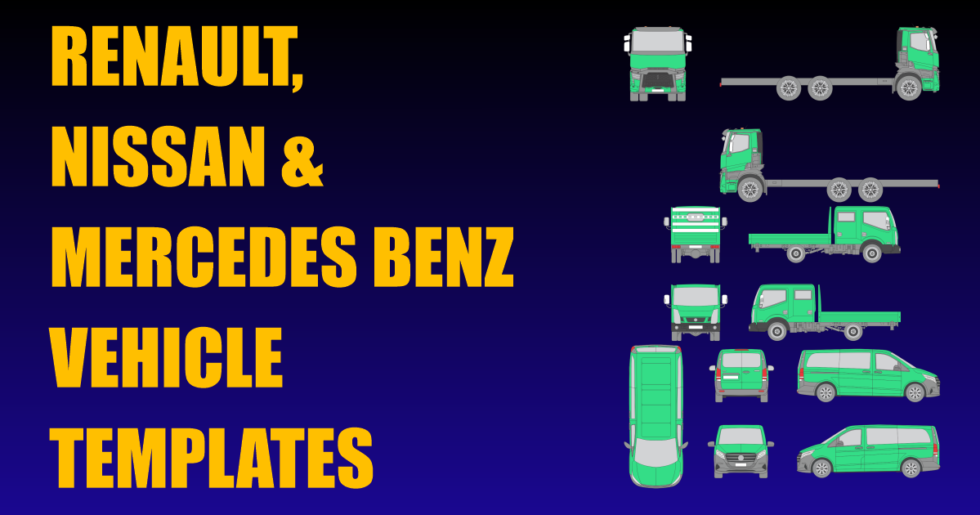 Renault, Nissan and Mercedes Benz Vehicle Templates Added - Vehicle ...