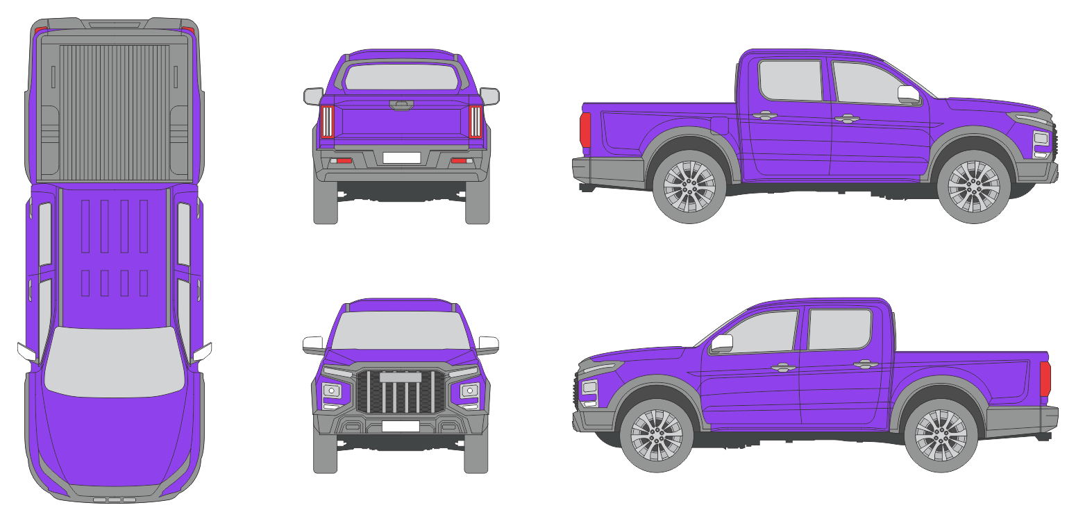 Sollers ST9 2024 Crew Cab - Vehicle Templates Unleashed